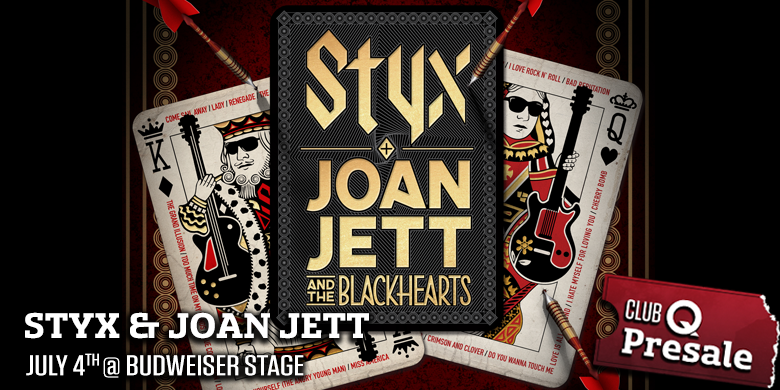 Presale – Styx & Joan Jett | Q107 Toronto