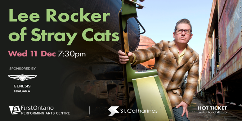 Lee Rocker of Stray Cats | Q107 Toronto