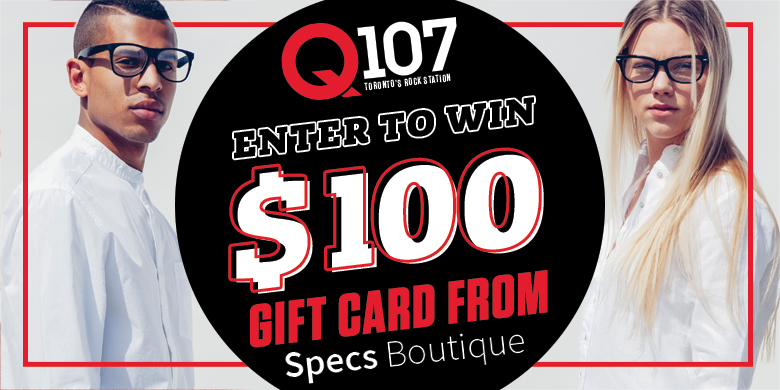 Specs Boutique Gift Card | Q107 Toronto
