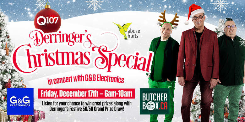 Derringer’s Christmas Special 2021 | Q107 Toronto