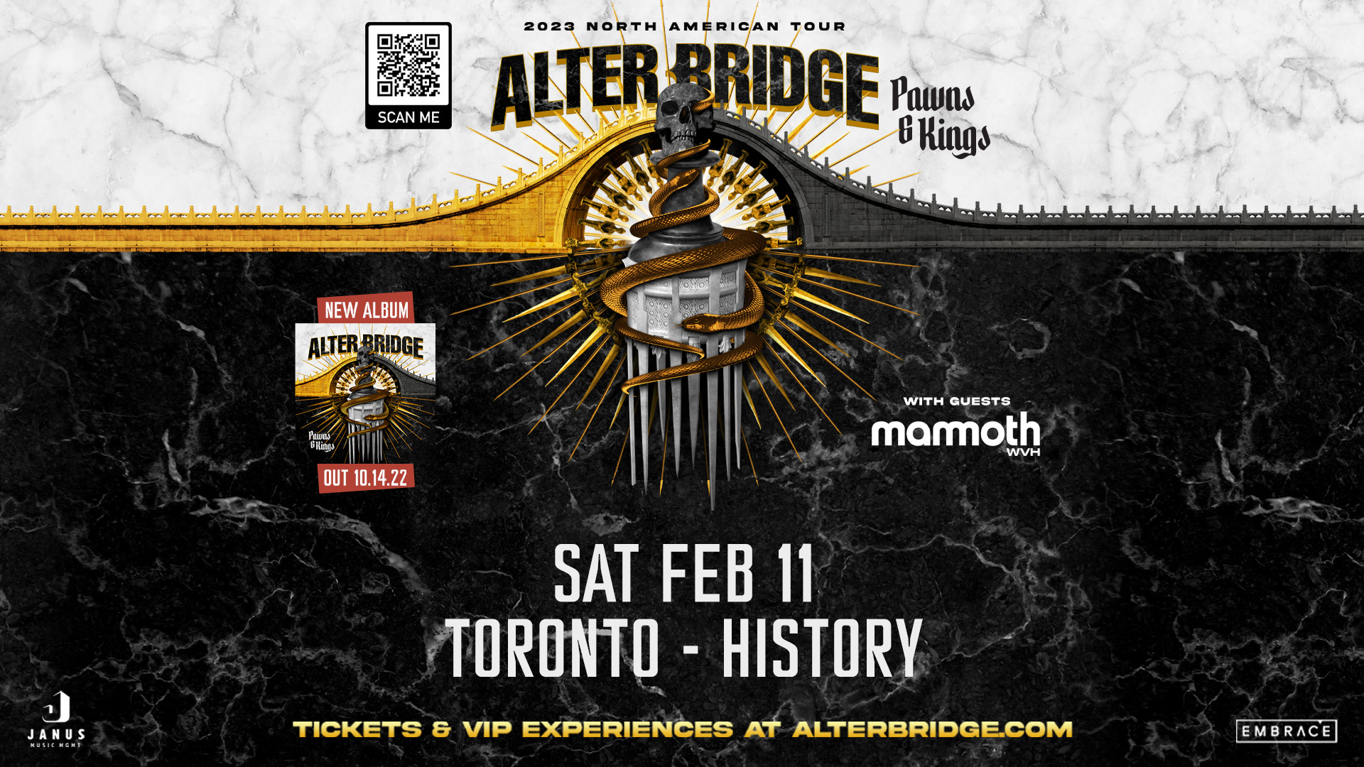 Alter Bridge: Pawns & Kings Tour | Q107 Toronto