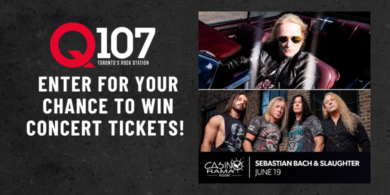Enter to win tickets to Sebastian Bach! | Q107 Toronto